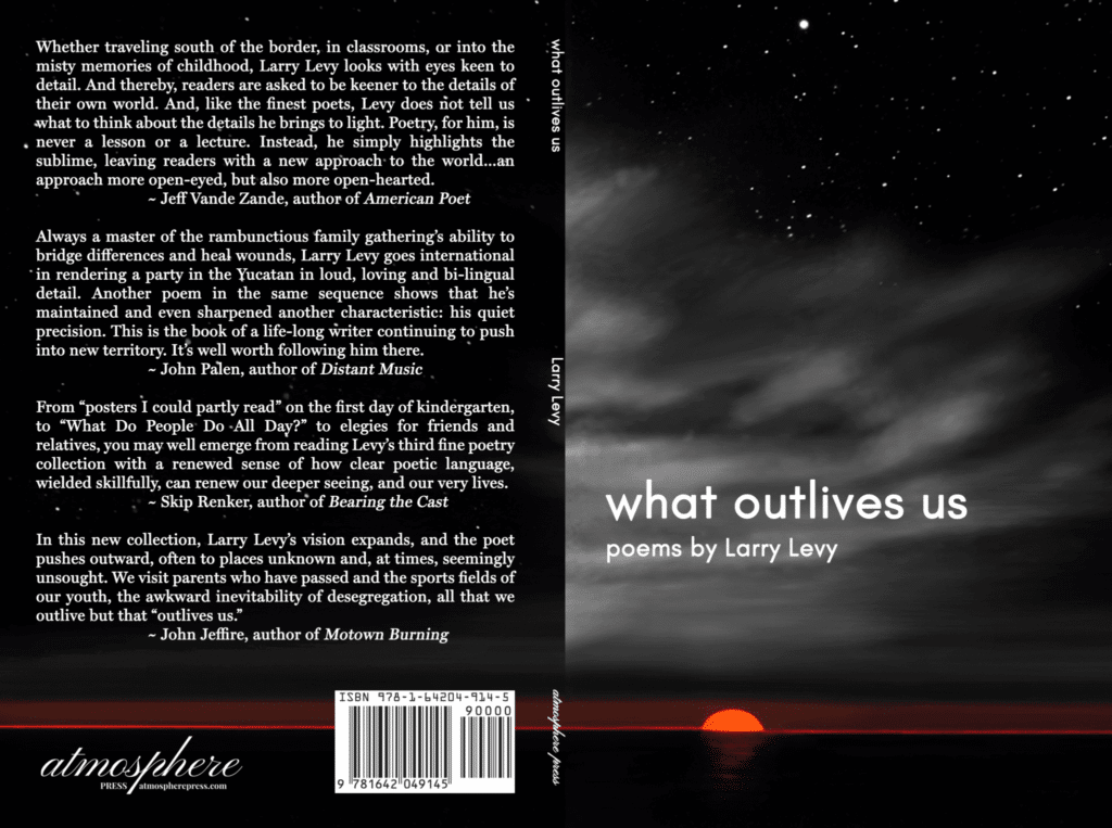 What Outlives Us, by Larry Levy | Atmosphere Press