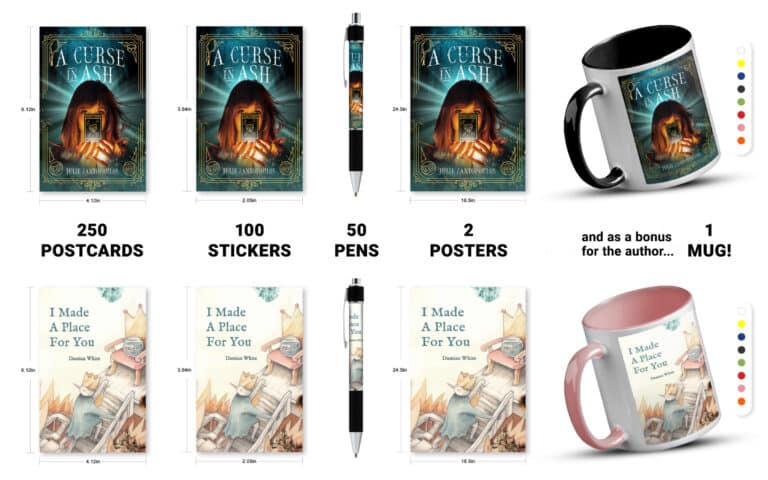 Merchandise Bundle for Your Book | Atmosphere Press