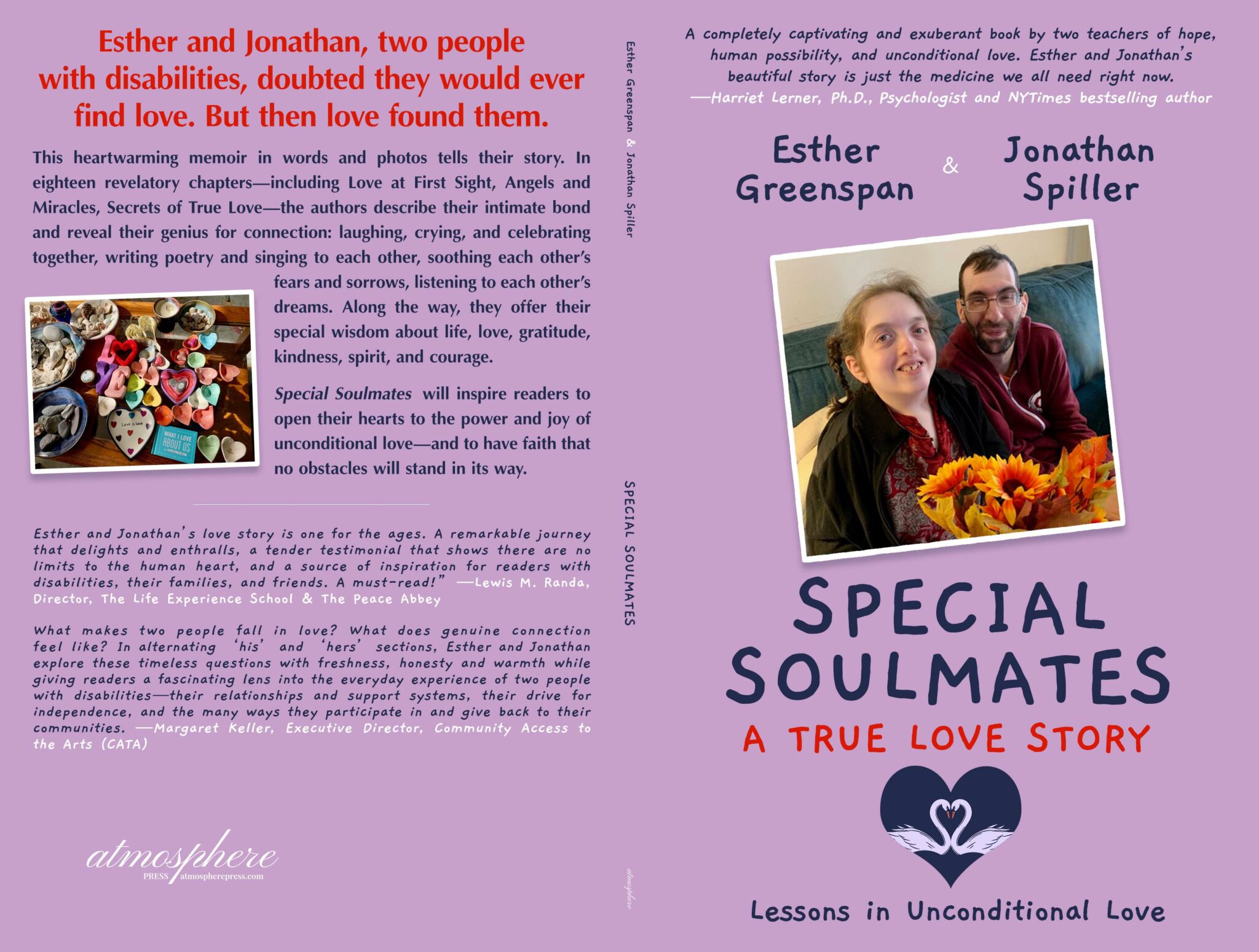Special Soulmates: A True Love Story, by Esther Greenspan and Jonathan ...