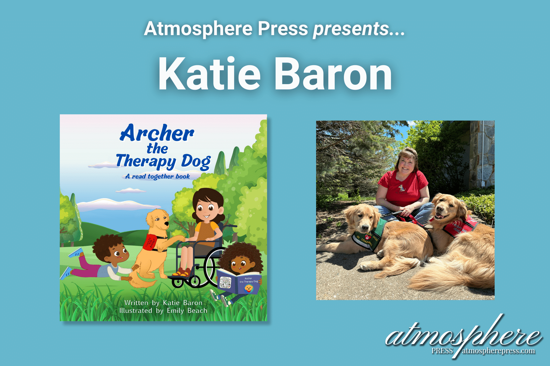 An Interview with Katie Baron, Author of Archer the Therapy Dog ...