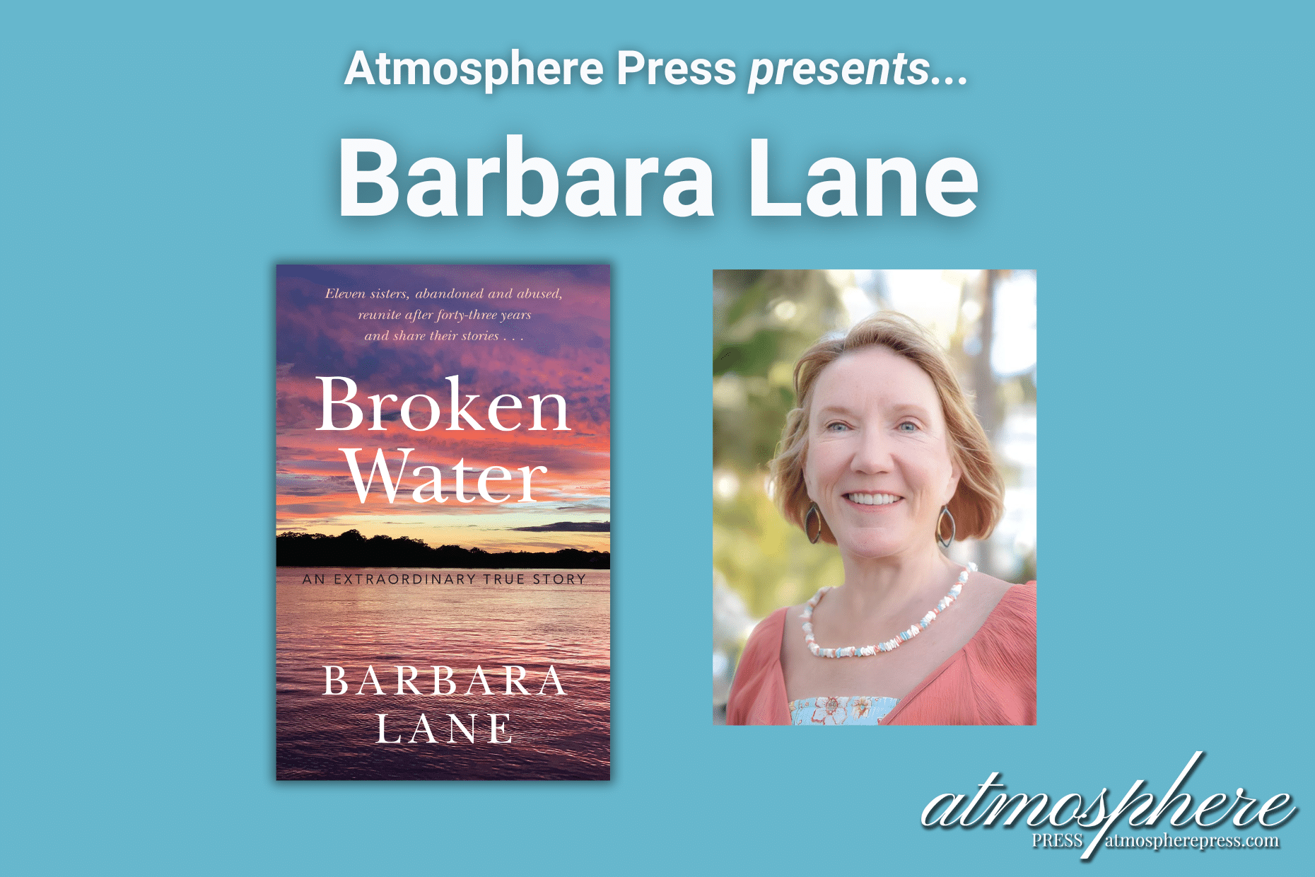 An Interview with Barbara Lane, Author of Broken Water | Atmosphere Press