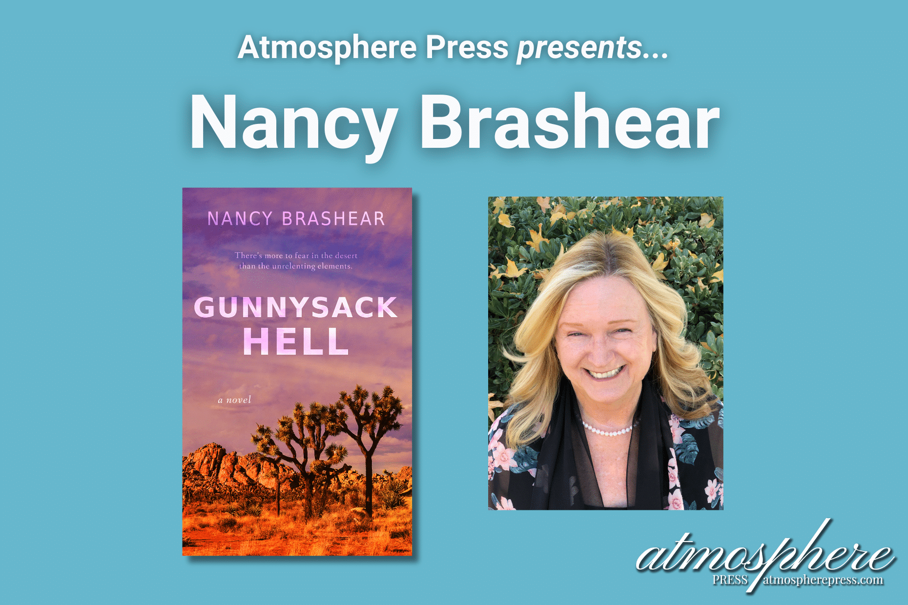 An Interview with Nancy Brashear, author of Gunnysack Hell | Atmosphere ...