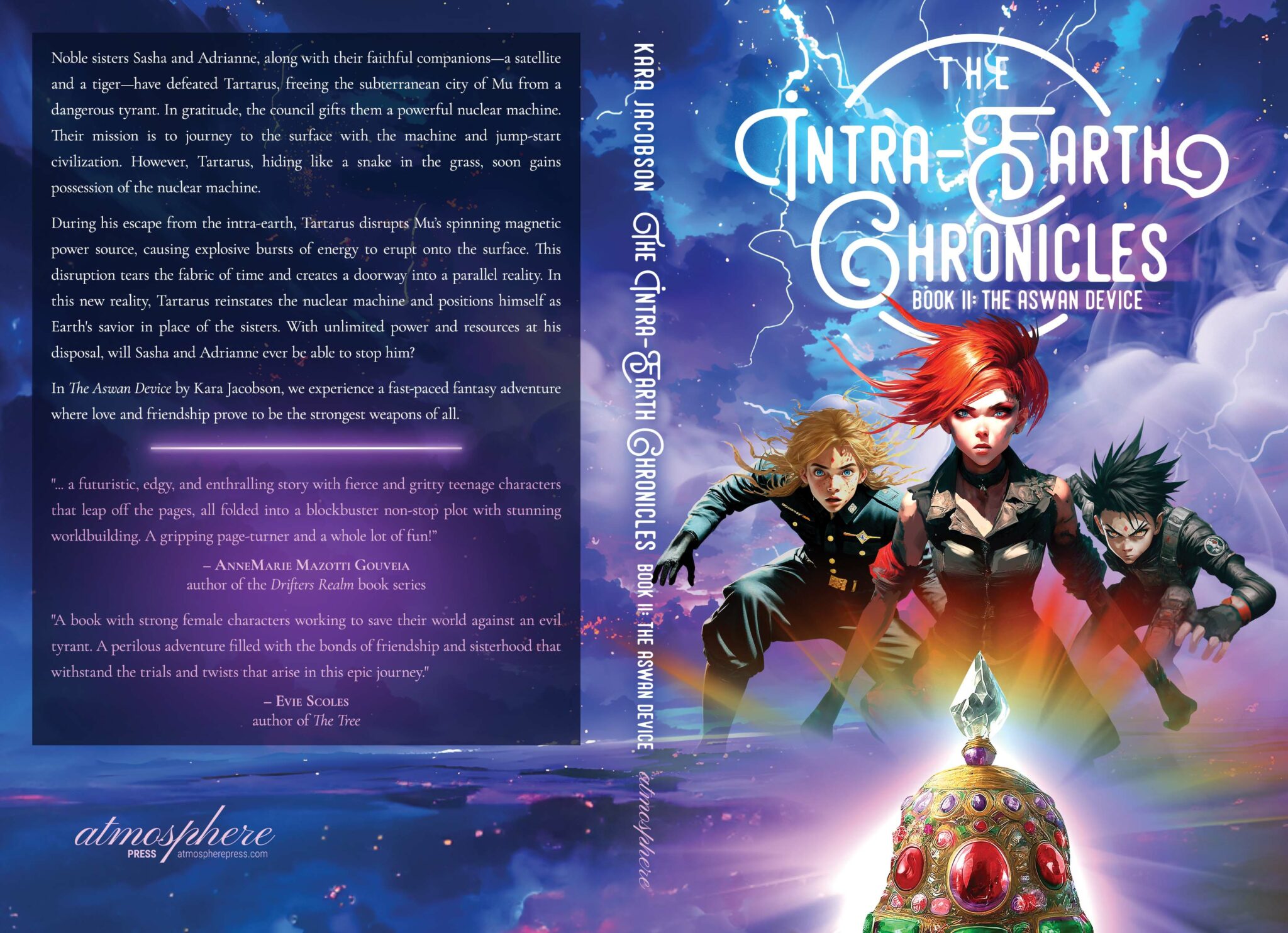 The Intra-Earth Chronicles, Book II: The Aswan Device, by Kara Jacobson ...